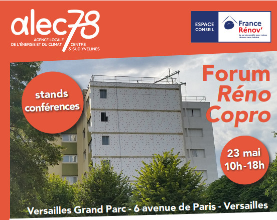 SOLIHA Yvelines Essonne présente au Forum réno copro vendredi 23 mai 2025 à Versailles ...